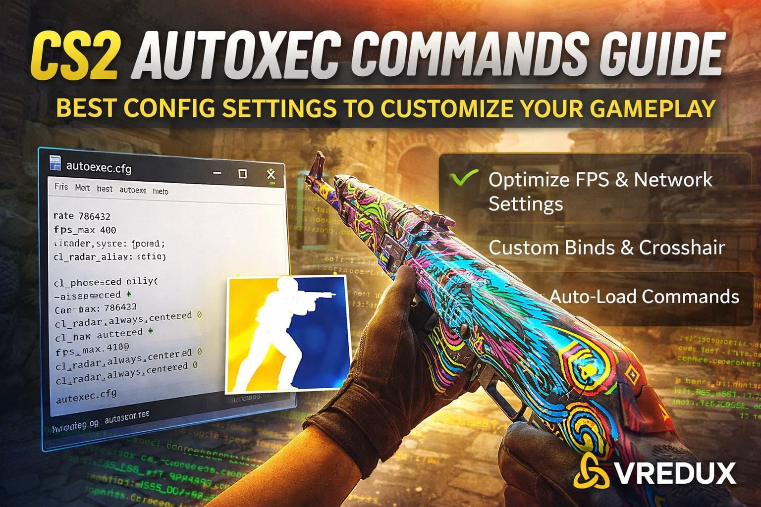 Autoexec CS2 (CS:GO) commands: how to use config | VREDUX.COM